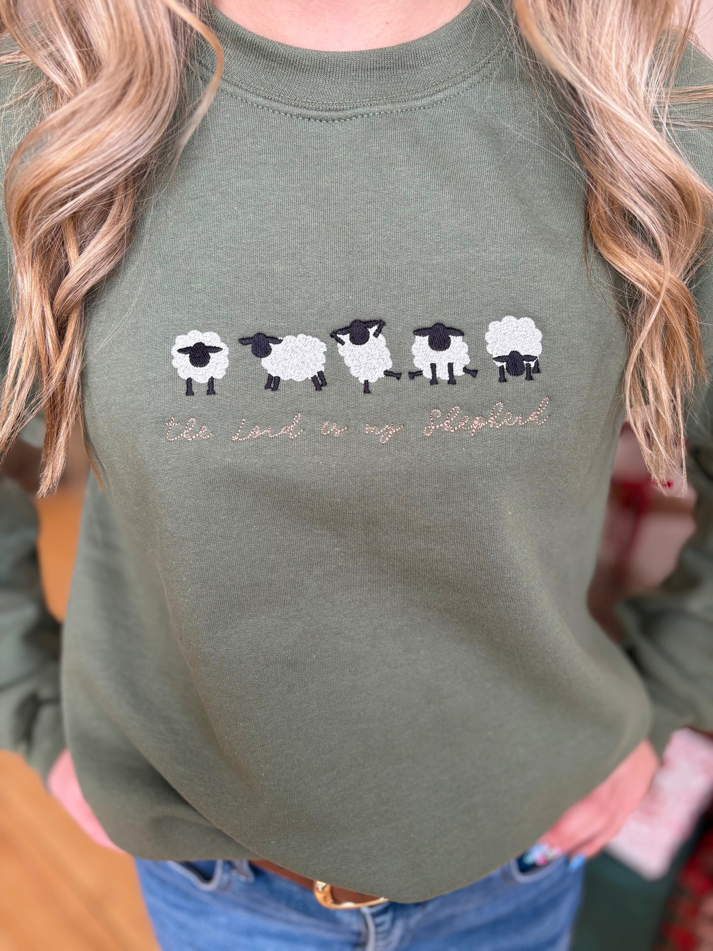 The Lord Is My Shepherd Crewneck – Rowen & Raye